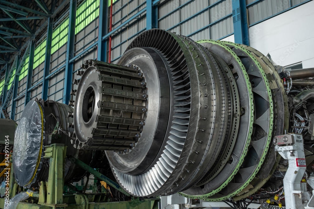 Gas turbine or a jet engine is a power plant of aircraft to fly in the ...
