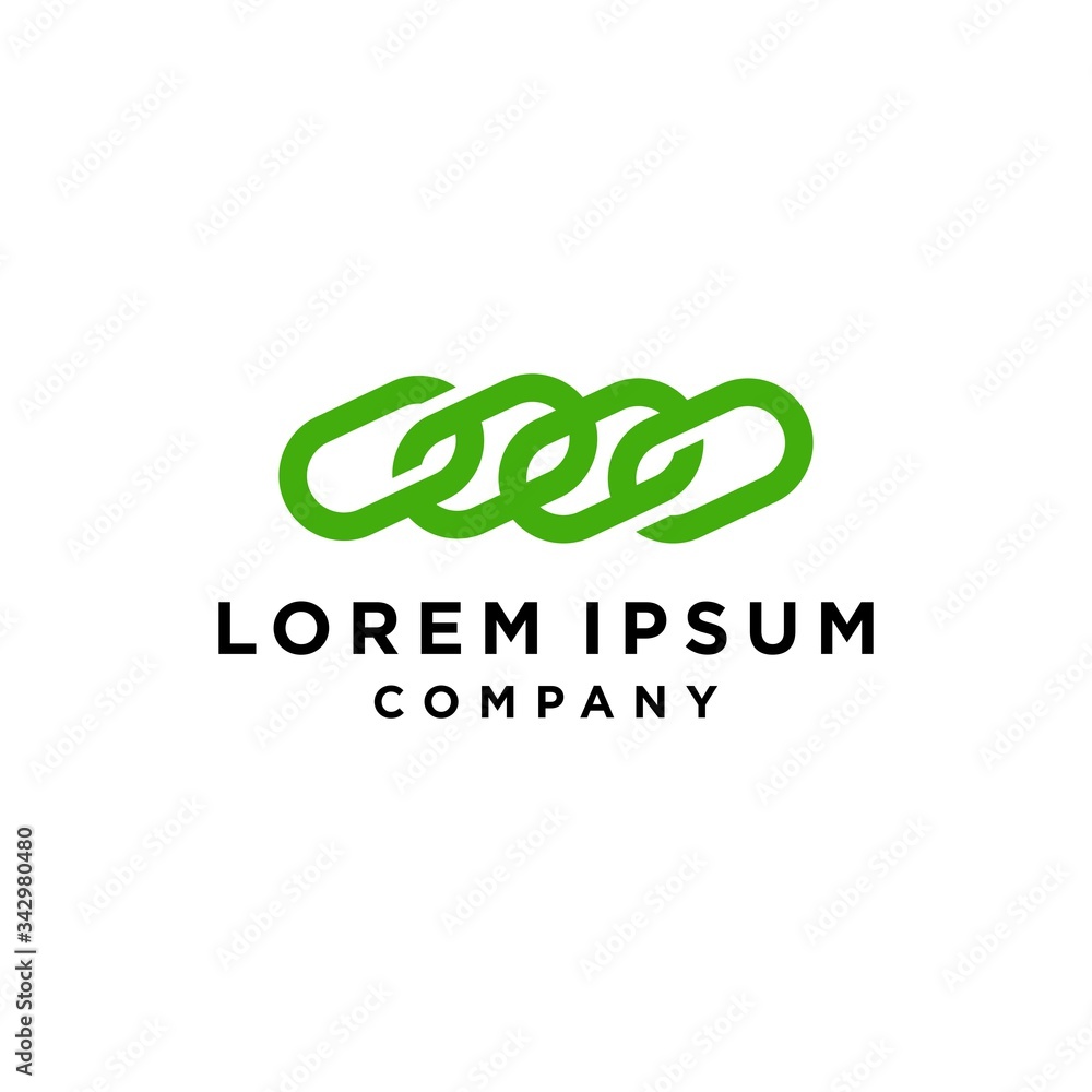 Block Chain icon, infinity loop chain logo unlimited icon symbol in ...