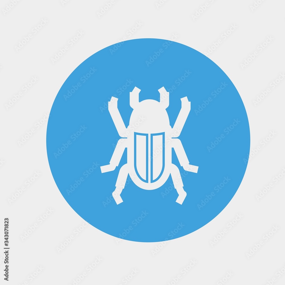 insect bug icon vector illustration and symbol for website and graphic ...