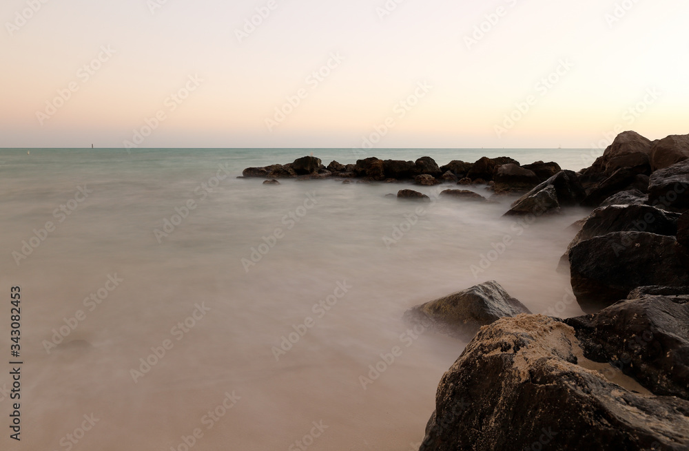 The Beach after Sunset at Fort Zachary Taylor Historic State Park ...