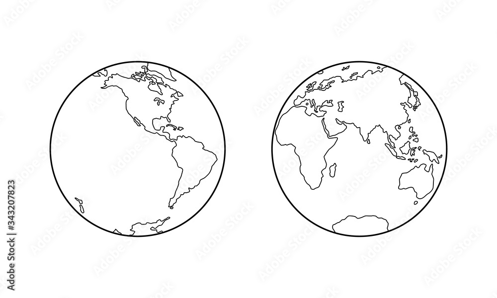 Blank Map Of The Western Hemisphere