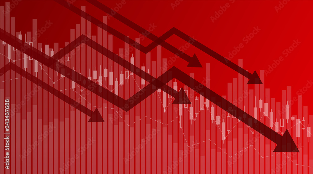 Crisis. Graphs and charts templates. Business infographics. Statistic ...