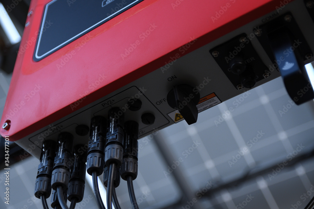 Solar battery management system. Controller of power, charge of the ...