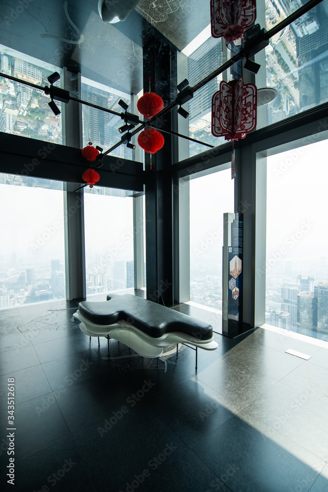 Bangkok, Thailand - January, 2020: King Power Mahanakhon building is a ...