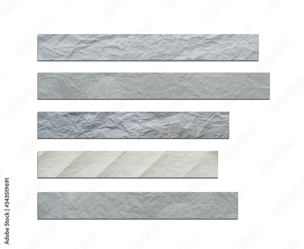 white and gray wide crumpled paper texture background. crush paper so ...