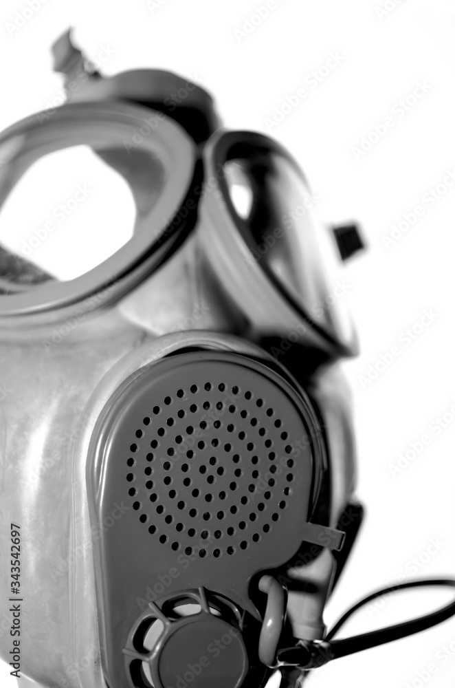 masque protection respiratoire chimique gaz toxique virus Stock Photo ...