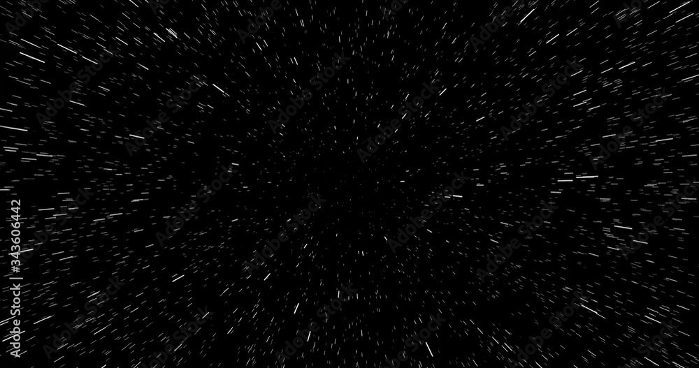 Stars animation. Render footage. Animation on black background. 4K ...
