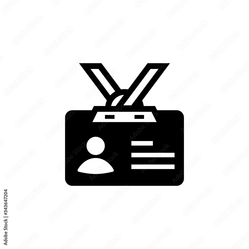 Personal card of contact data, Flat vector personal card of contact ...