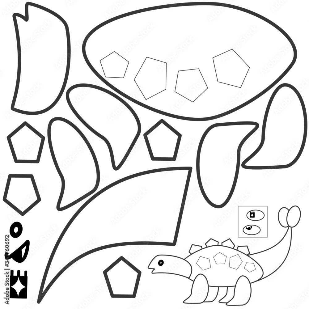 Ankylosauria dinosaur ( Nodosaurus, Euoplocephalus, Polacanthus ...