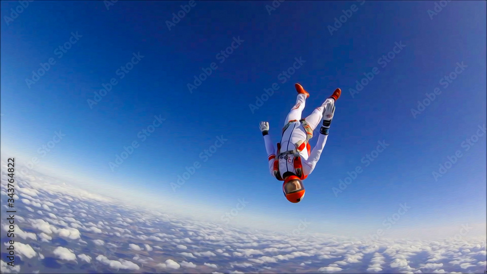 Aggressive. Skydiving is for special people. Beautiful views from the ...