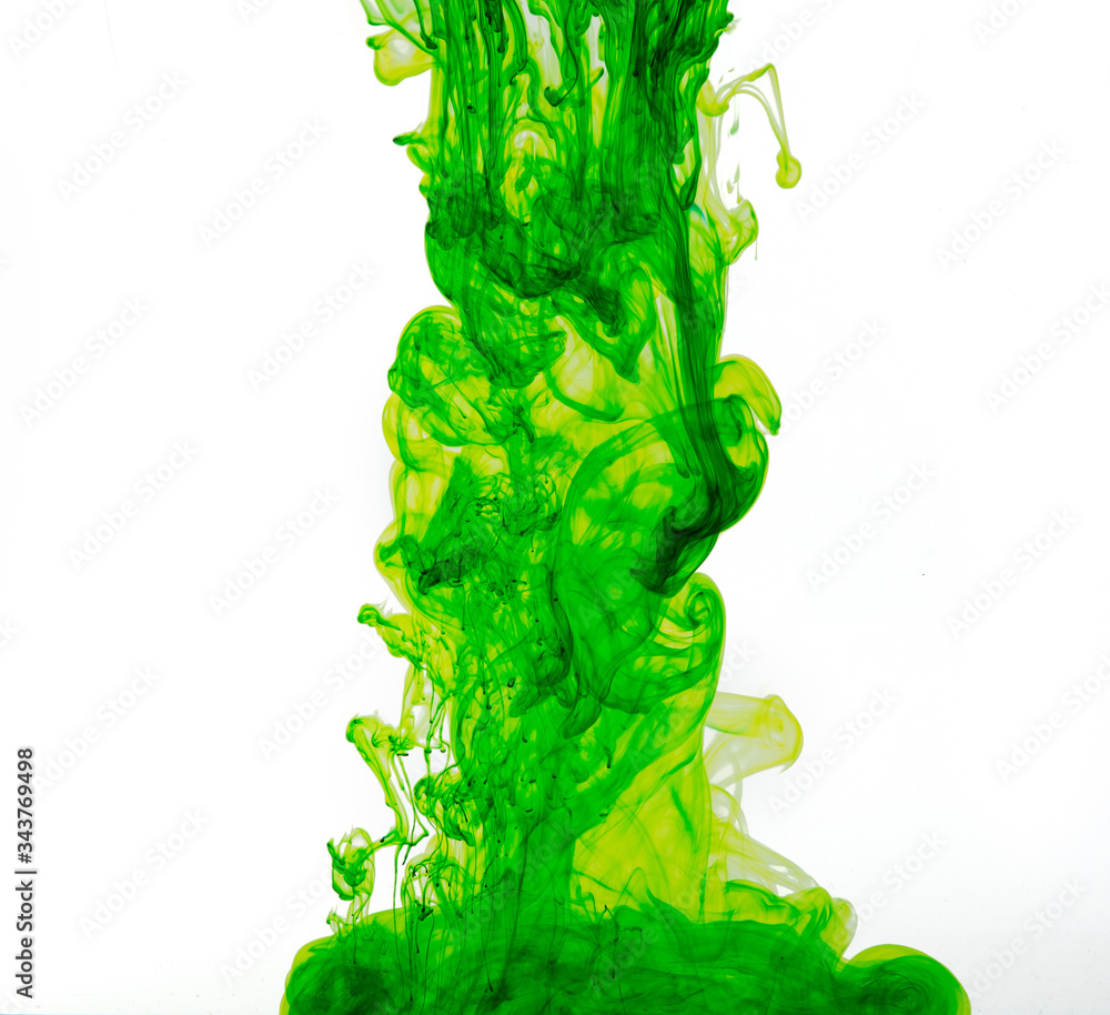 food coloring in water, Solubility of color in water, Watercolor or ink ...