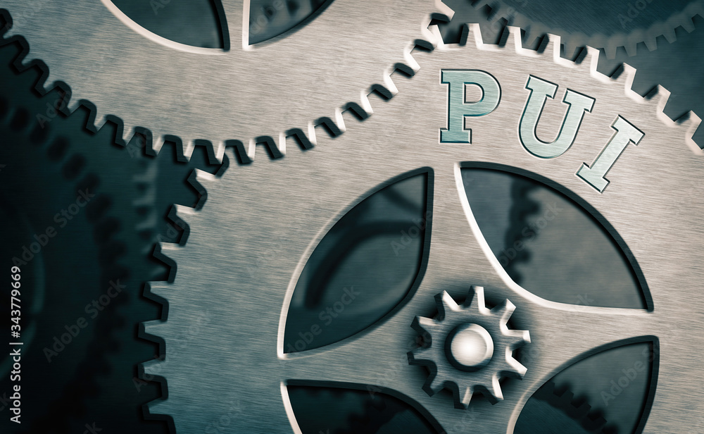 Conceptual hand writing showing Pui. Concept meaning An individual that ...