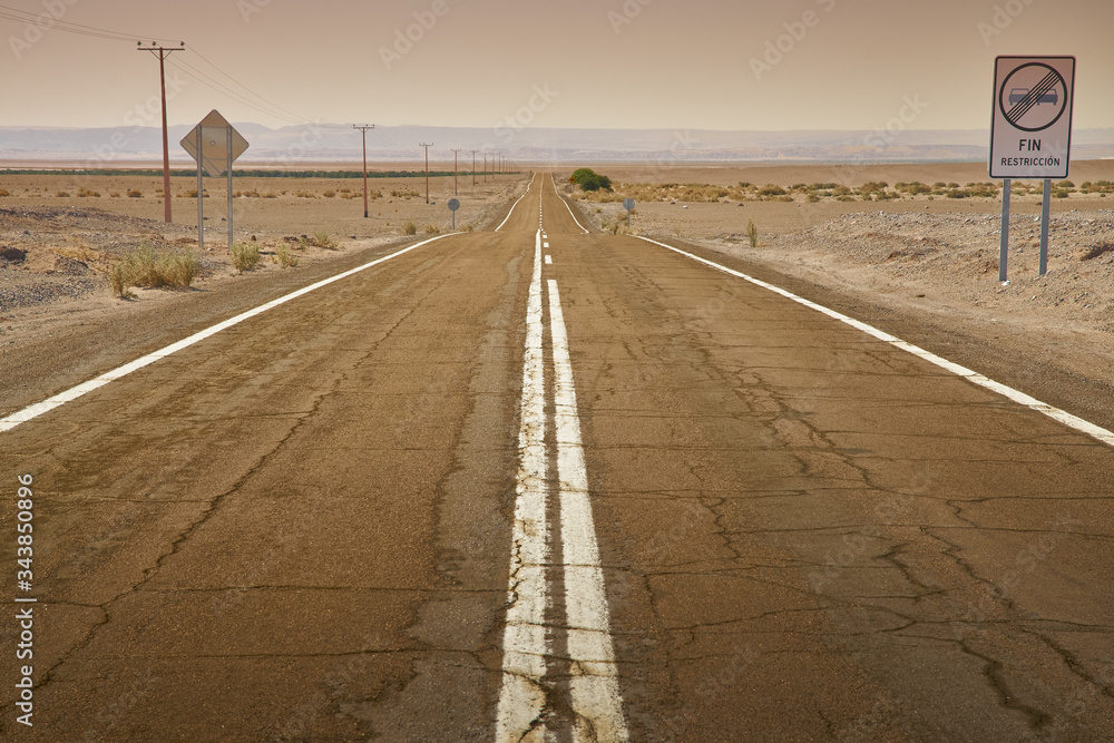 Foto de Road to the Chaxa Lagoon & Flamingos National Park. Pedro de ...