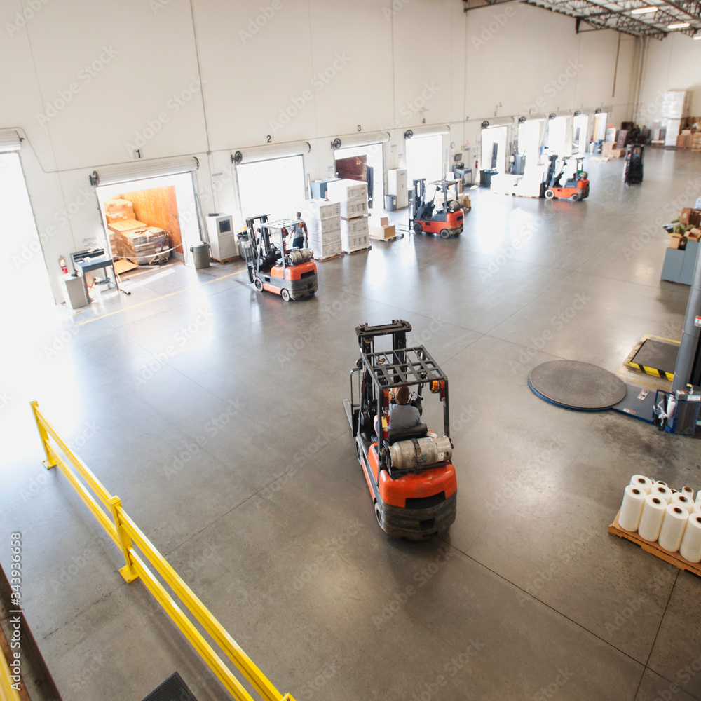 Warehouse interior Stock Photo | Adobe Stock