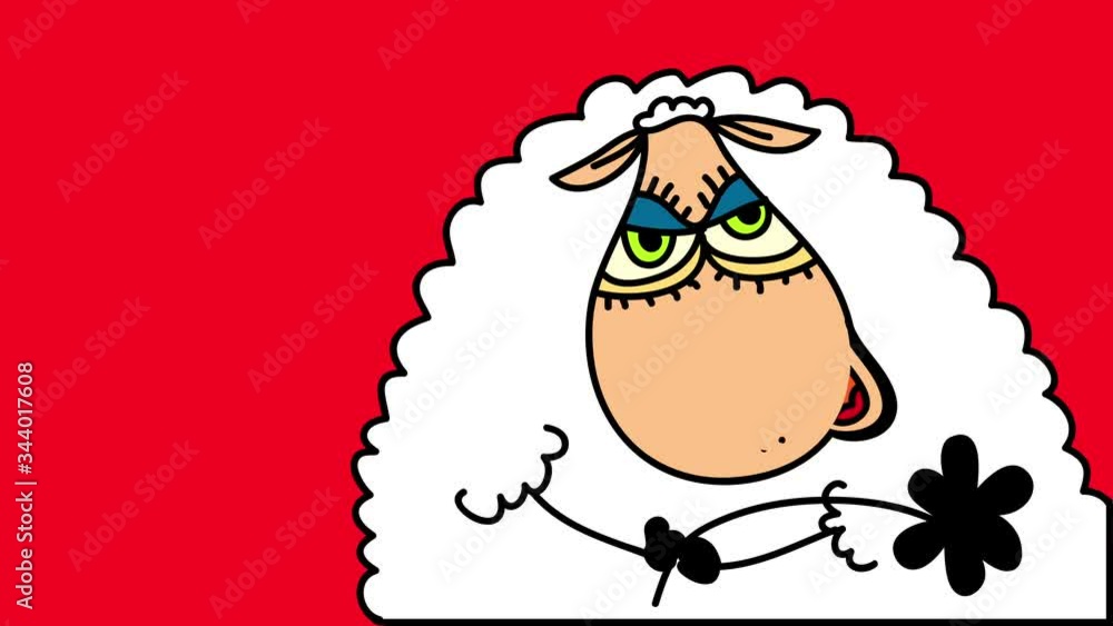 Bouncing Combined With Inertial Slide Of Animation Of Funny Fat Female ...