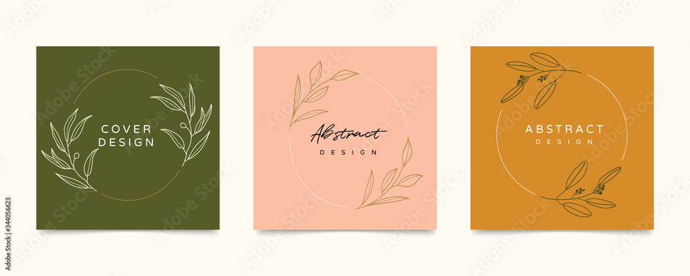 Social media stories and post creative Vector set. Background template ...