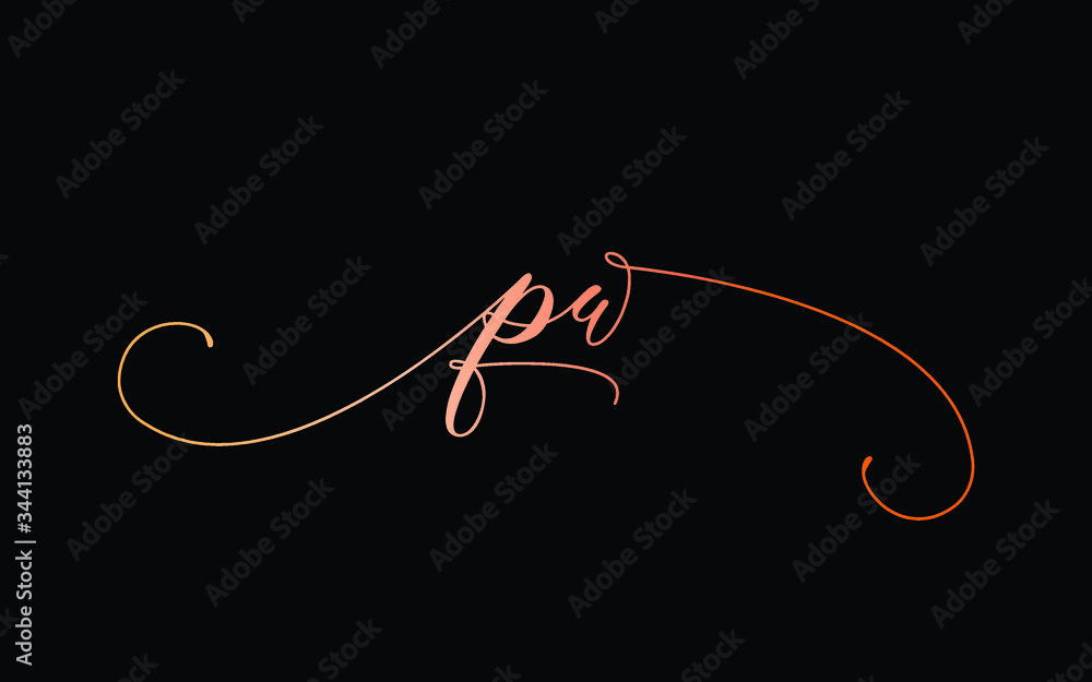 Cursive Lowercase P