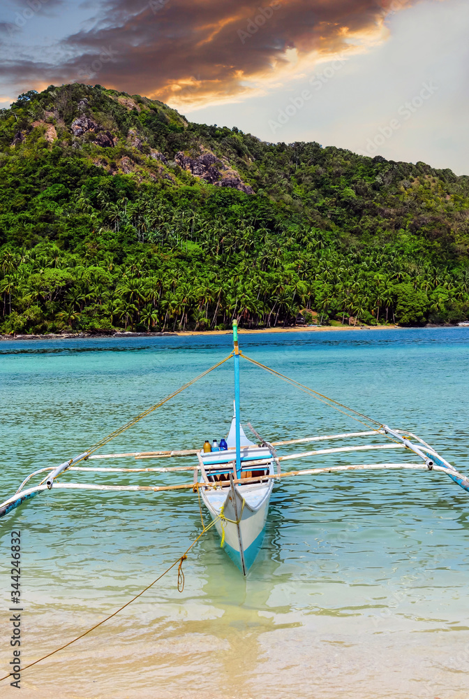 Magnificent landscapes of the islands off Palawan in the Philippines ...