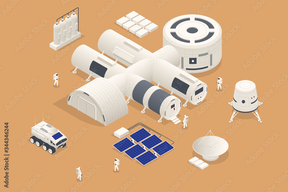 Isometric Mars Colonization, Biological terraforming, Paraterraforming ...