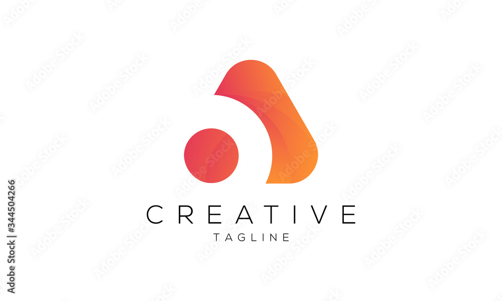 Letter A Professional logo for all kinds of business Stock Vector ...