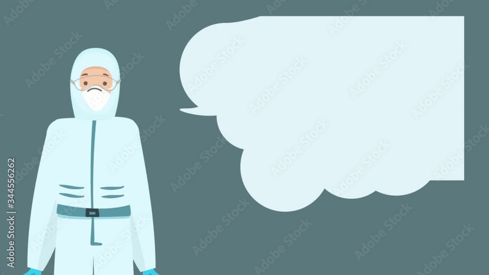 Doctor with personal protective equipment (PPE), N95 mask and goggles ...