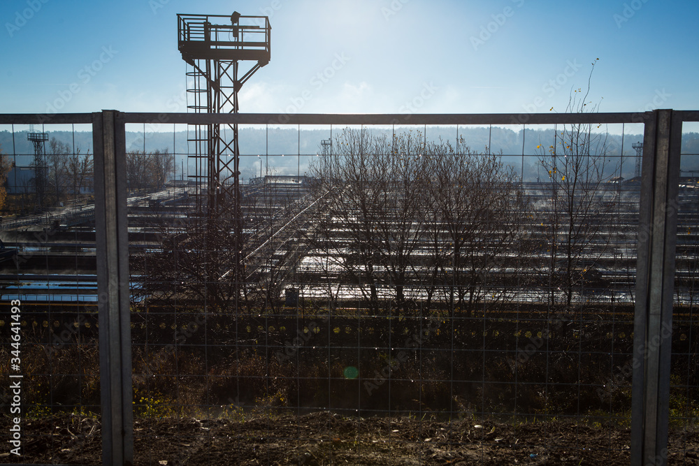 Treatment facilities in Russia. Industrial water treatment, sewer ...