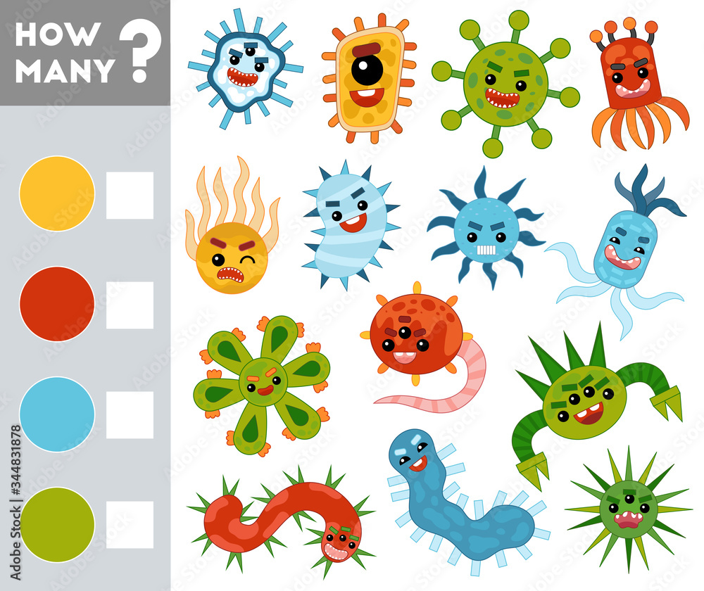 Counting Game For Preschool Children Educational A Mathematical Game Counting Game For Preschool Children Educational A Mathematical Game
