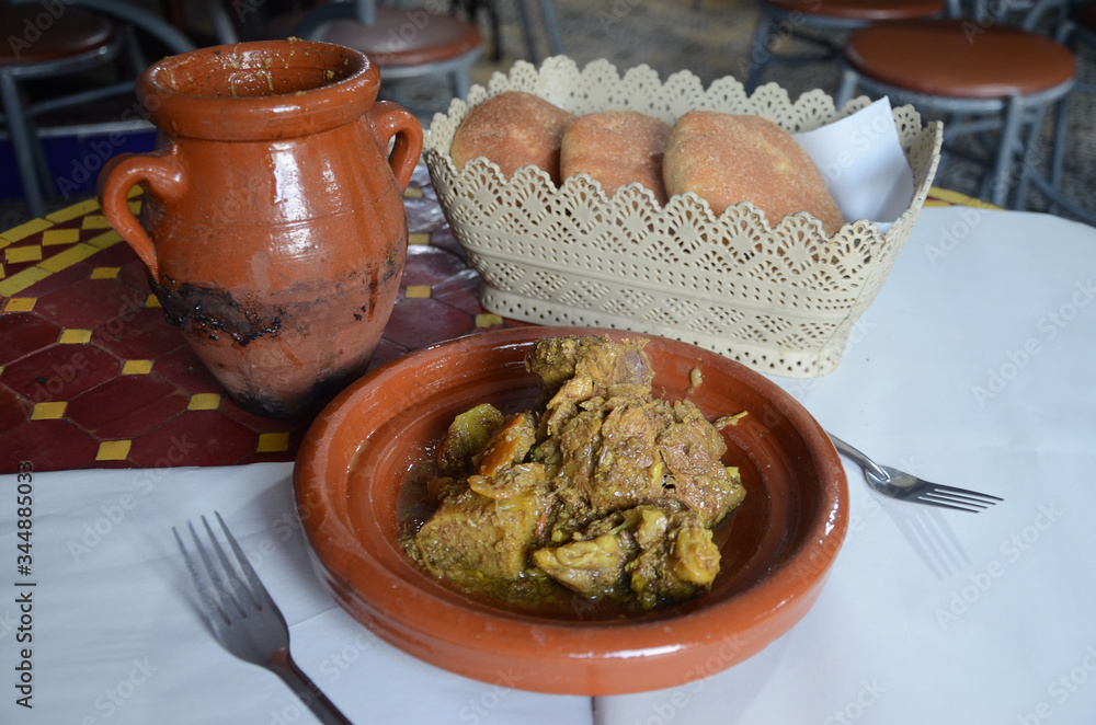 Moroccan Tangia lamb Marrakchia. This slow-cooked Marrakesh dish is ...
