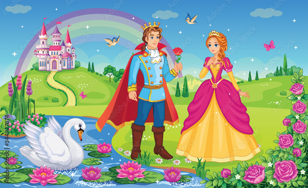 Prince And Princess Fairytale