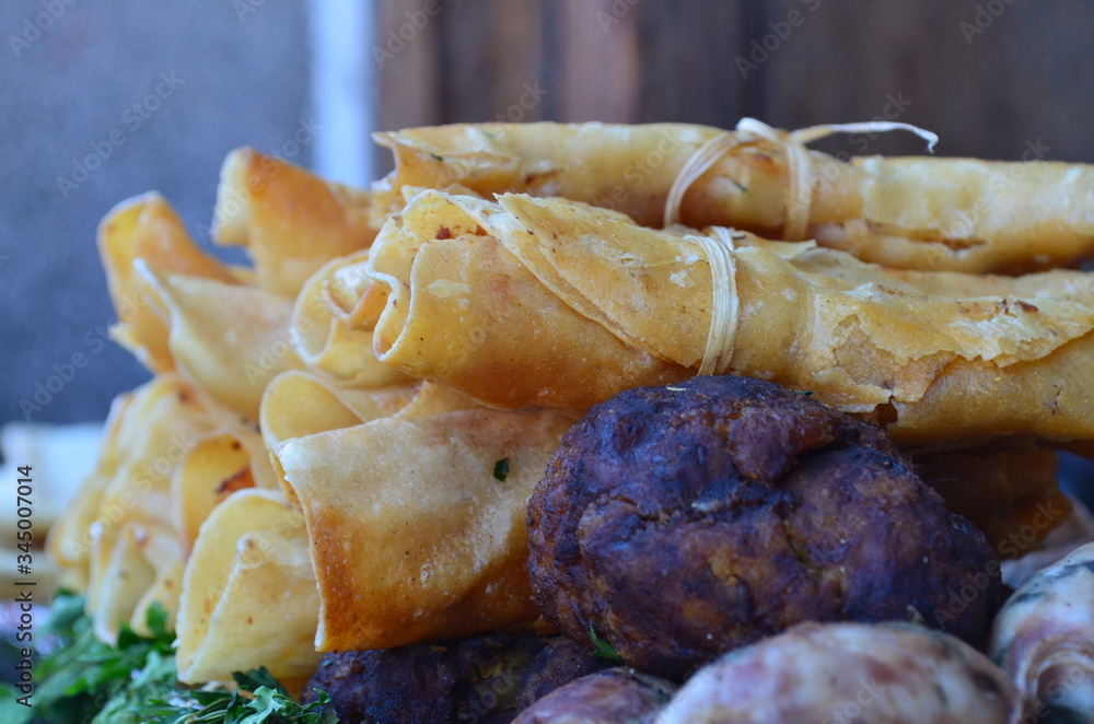 Poster Comida típica guatemalteca de la Antigua Guatemala – Muurposter ...