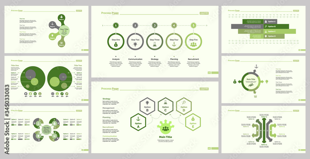 Teamwork design set can be used for workflow layout, web design, annual ...