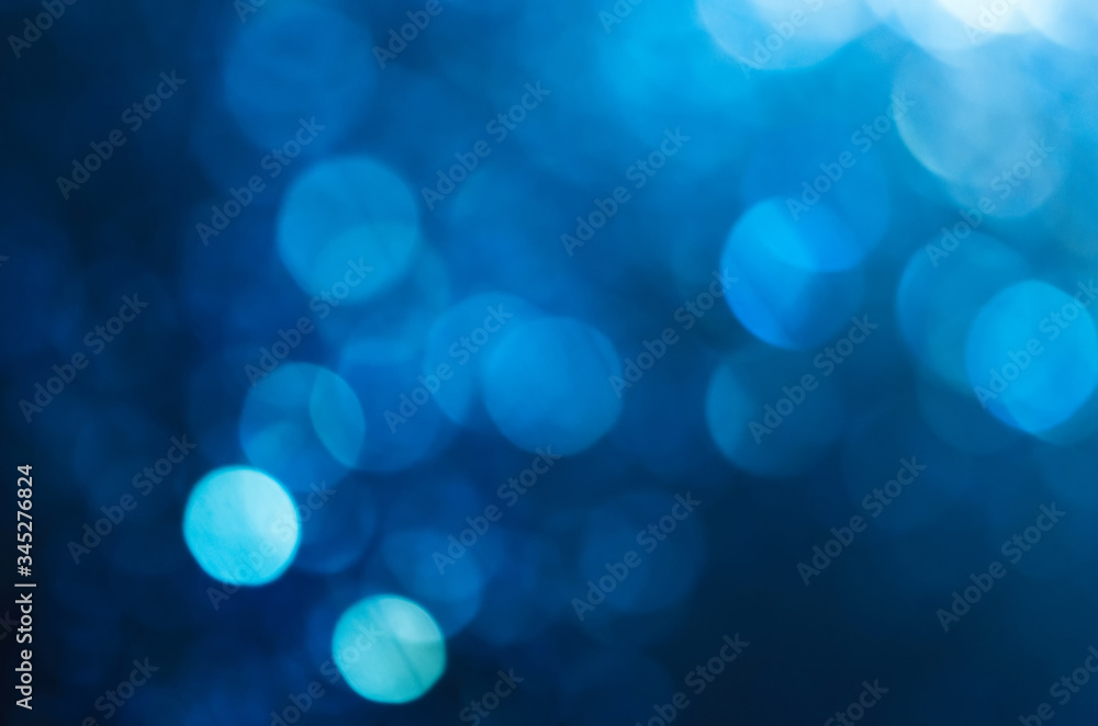 blur background abstract blue color. defocused glittering of glitter ...