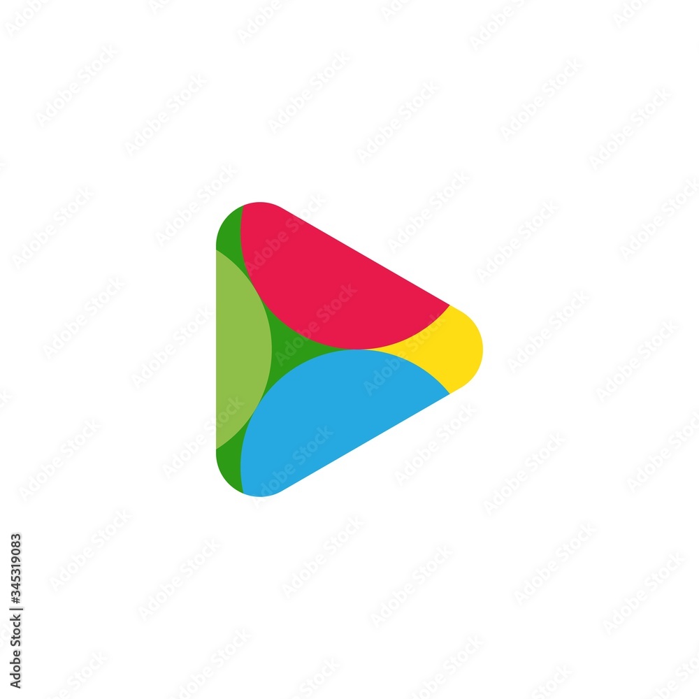 play logo vector Stock Vector | Adobe Stock