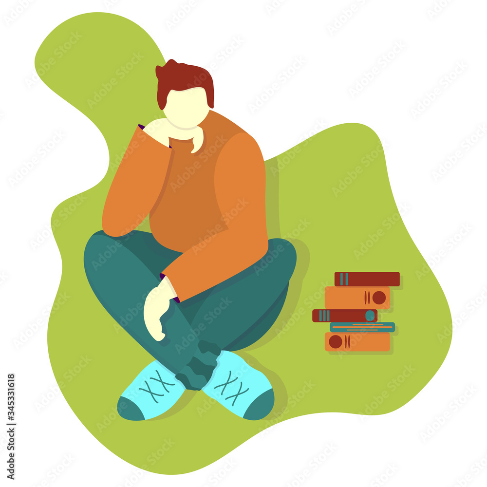 Tired Student Having Stress Before An Exam Concept Of Procrastination tired-student-having-stress-before-an-exam-concept-of-procrastination