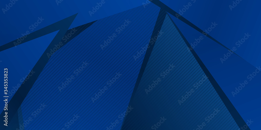 Modern Blue Background. Dark blue modern light presentation background ...