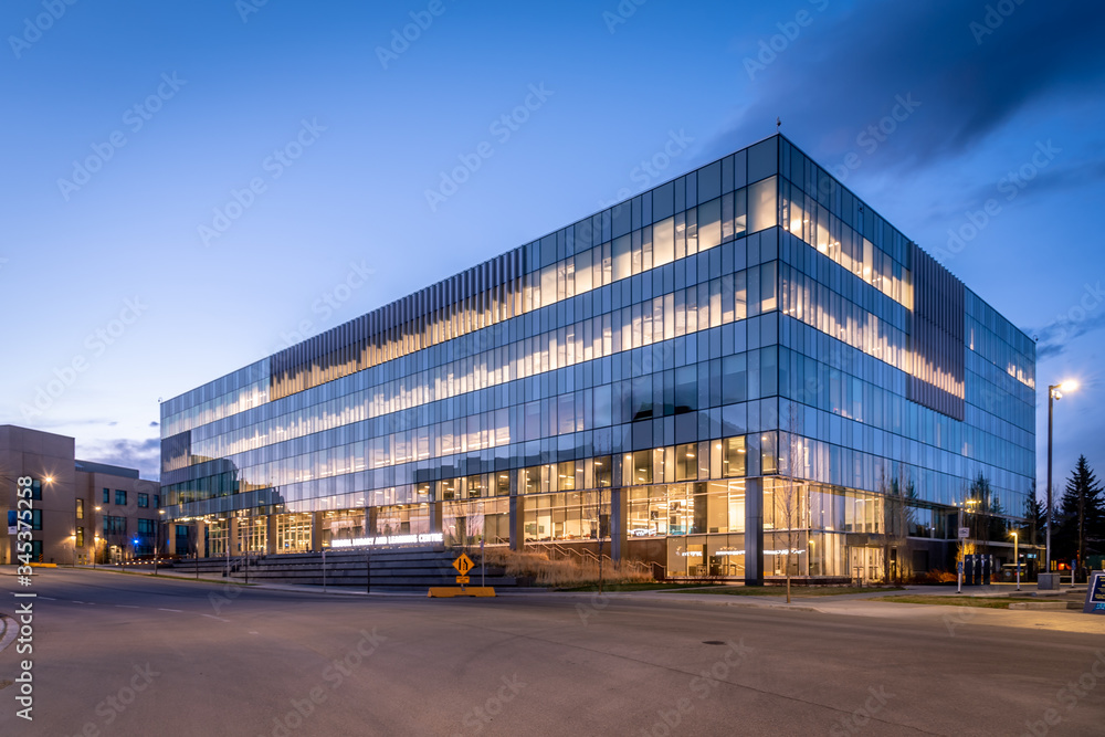 Calgary, Alberta - May 2, 2020: The Riddell Library and Learning Centre ...