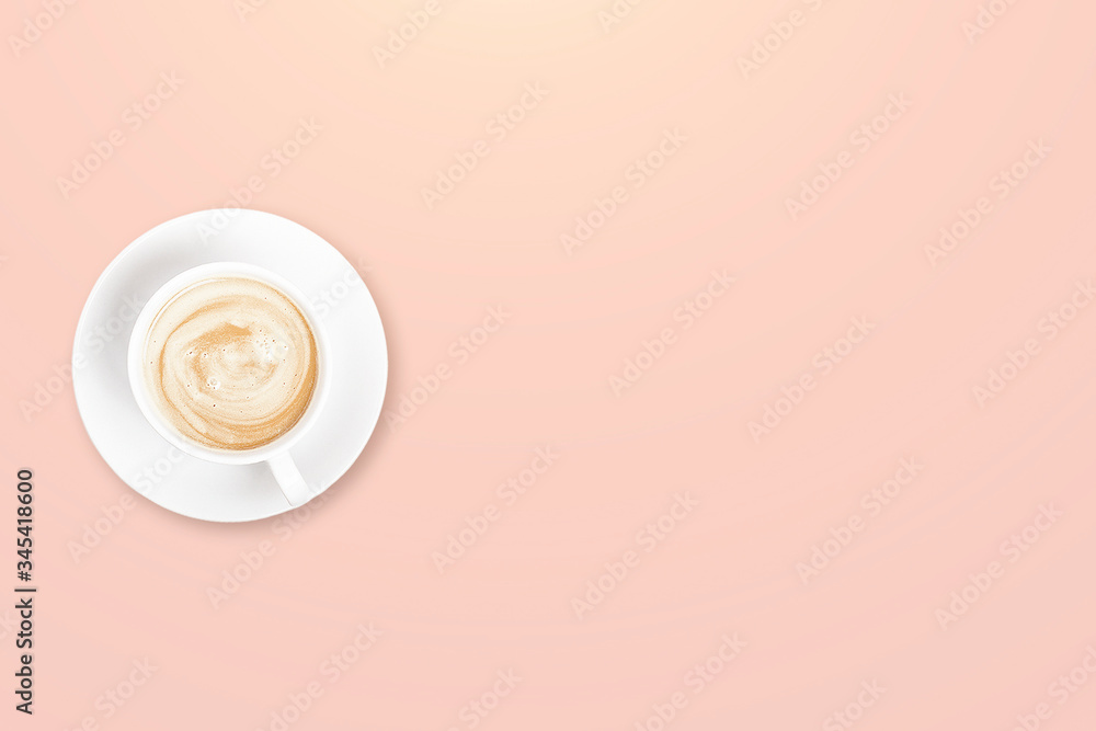 Top view office desk table with Smart phone, Chart, Notepad, Laptop ...