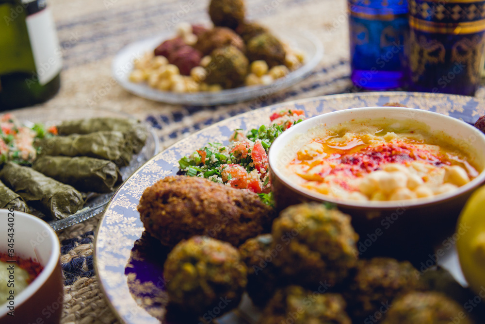 Arabic and middle eastern food. Stock Photo | Adobe Stock