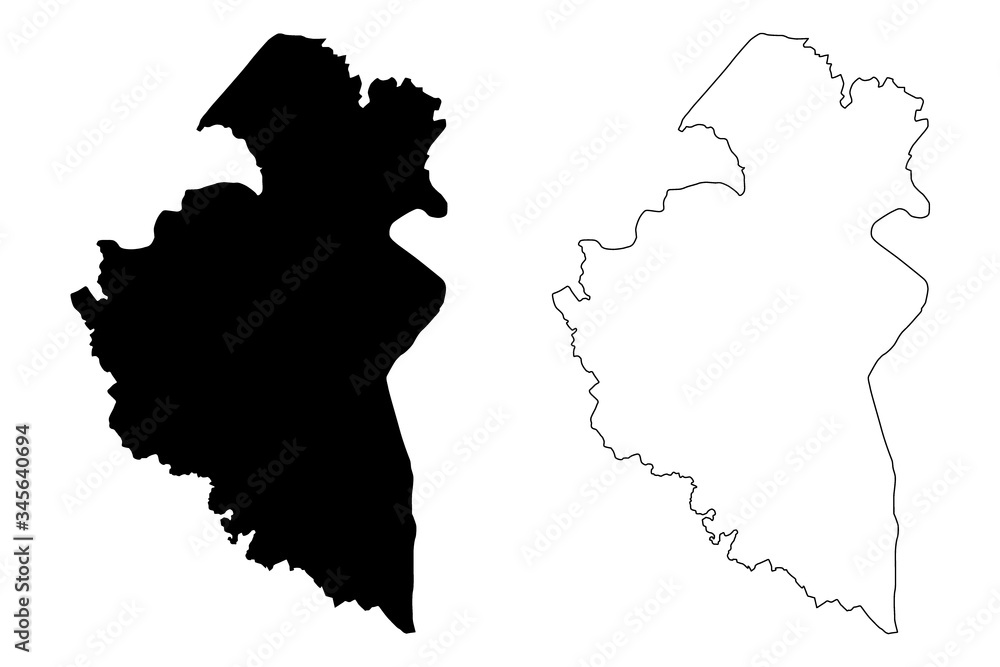 Remich canton (Grand Duchy of Luxembourg, Administrative divisions) map ...