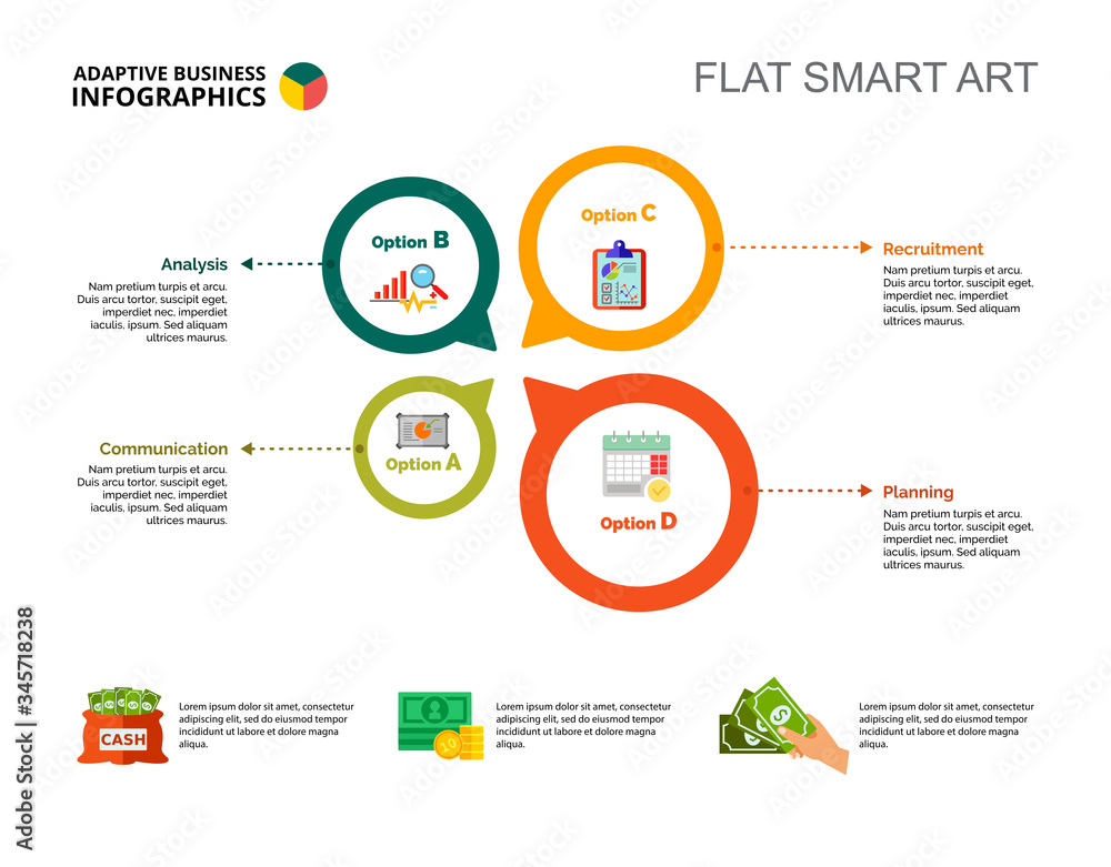Cycle Chart Option Diagram Graph Layout Creative Concept For cycle-chart-option-diagram-graph-layout-creative-concept-for