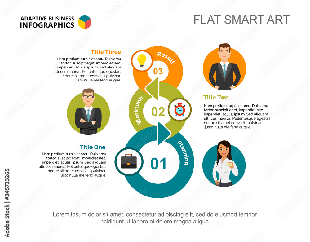 Process Chart Step Diagram Graph Layout Creative Concept For