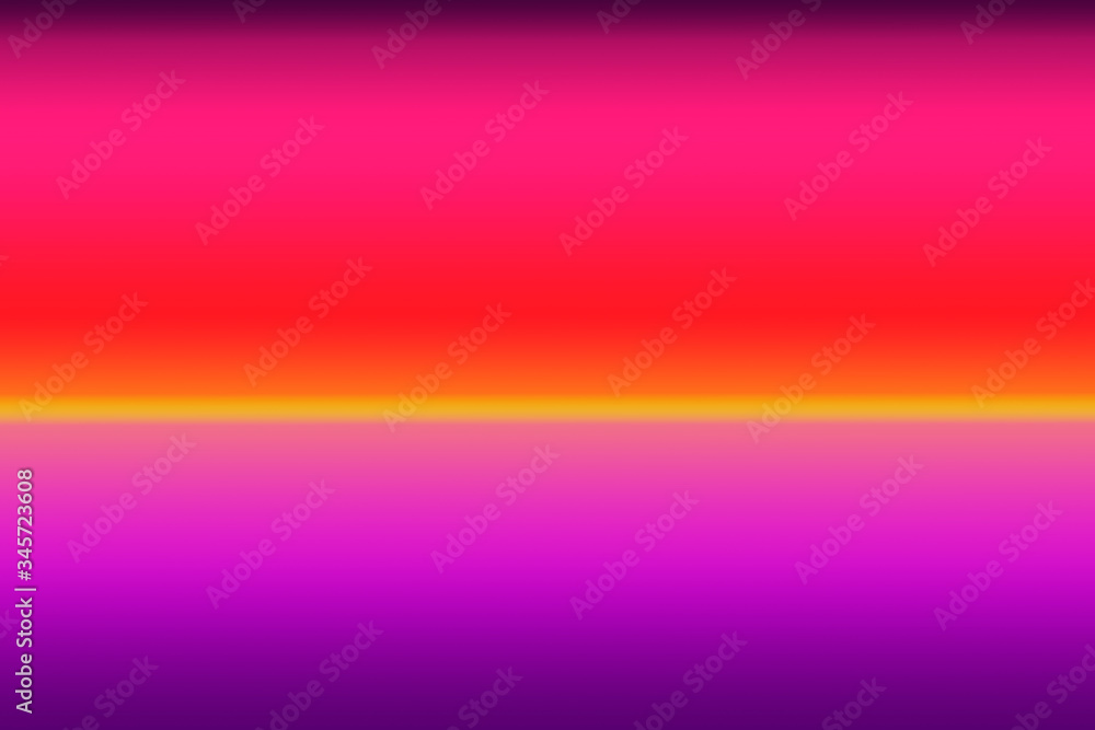 Retro wave futuristic background of 1980s style with blurred soft neon ...