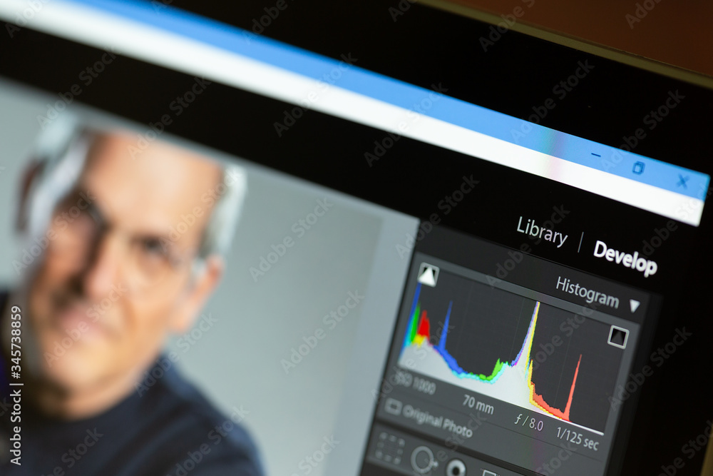Lightroom Classic Develop Module Stock Photo | Adobe Stock