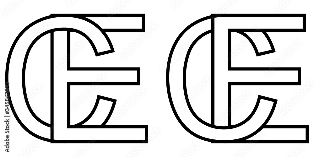 Interlaced Letters