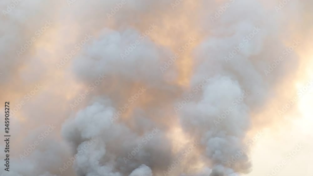 smoke pattern background of fire burn in grass fields, Raging flame of ...