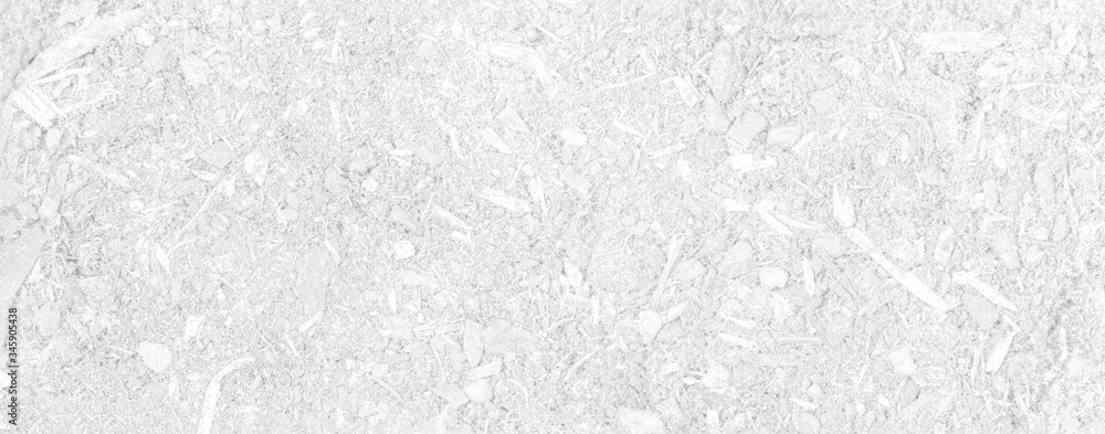 Top view potting soil texture - White background of an earth texture ...