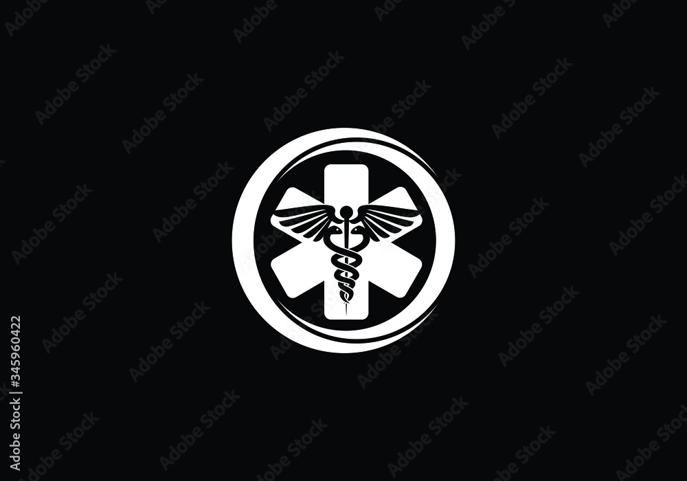 Health logo design template, Medical logo sign symbol Stock Vector ...