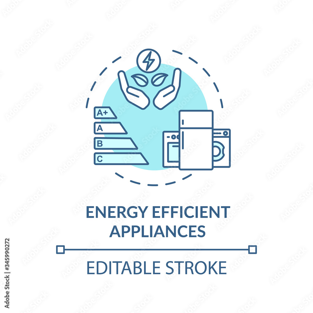 Energy efficient appliance turquoise concept icon. Electricity economy ... Energy efficient appliance turquoise concept icon. Electricity economy ...
