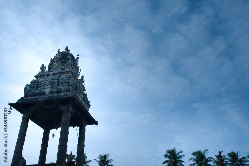 small gopuram inside varatharaja perumal temple also known as athi ...