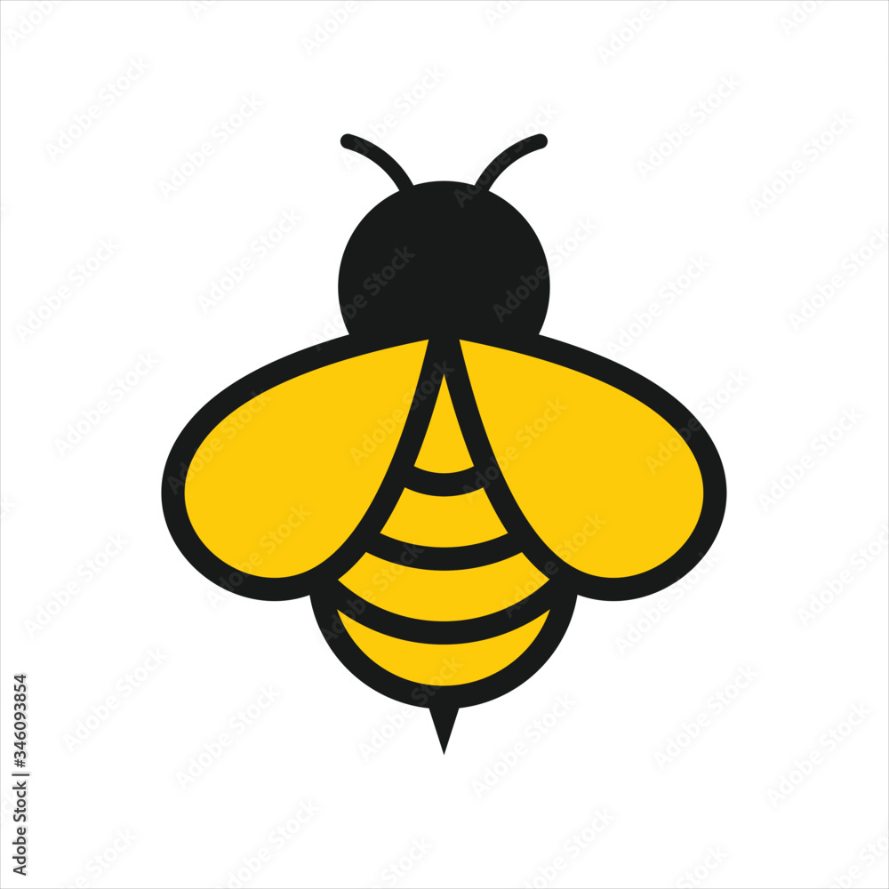 Simple Bee Vector